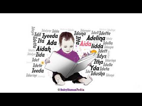 How-to Pronounce Baby Girl Names - Aida