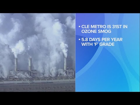 Air quality report shows Cleveland ranks as 31st worst for ozone pollution