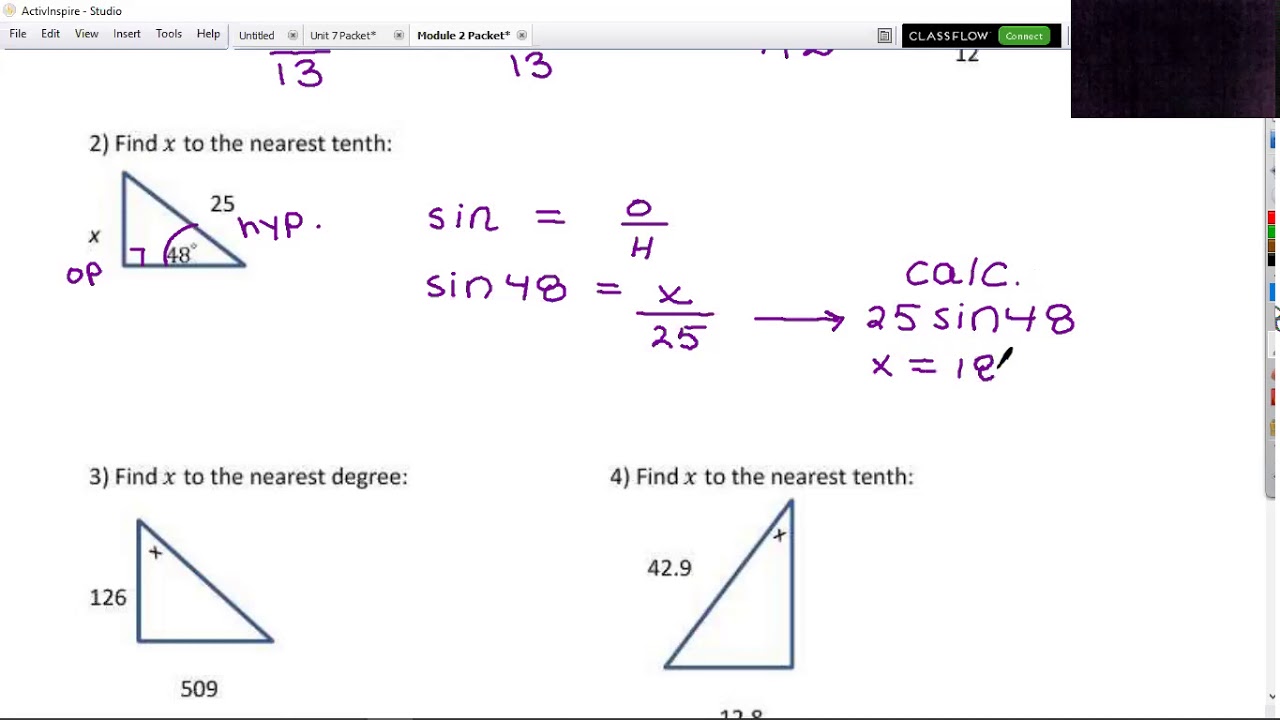 Algebra 2: Module 2 Lessons 1 & 2