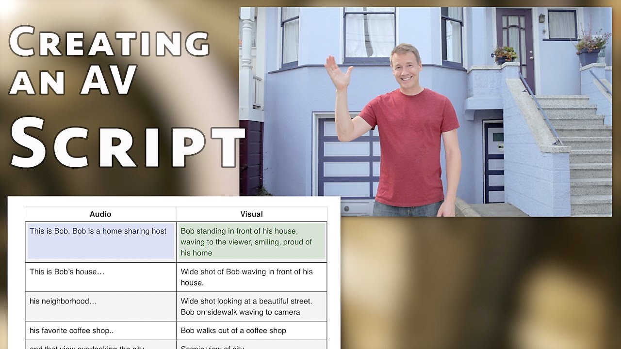 Formatting an Audio/Video Script: When the Standard Script Format Just Doesn’t Cut It