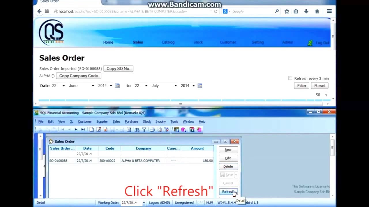 Sales Hero - iQuickSales - Demo