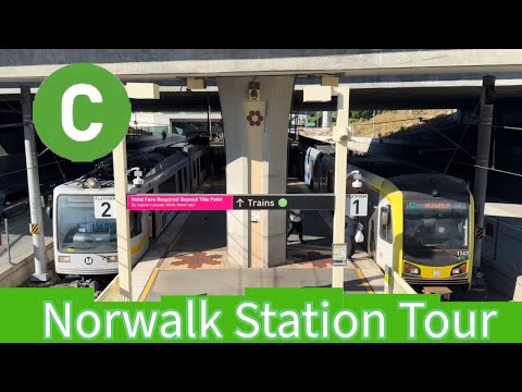 LA Metro Norwalk C (Green) Line Station Tour