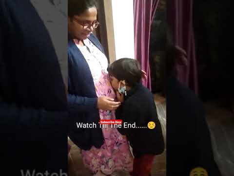 Enoch Kisses Her Maasiz pregnant Belly|| #shorts #youtubeindia #youtubeshorts