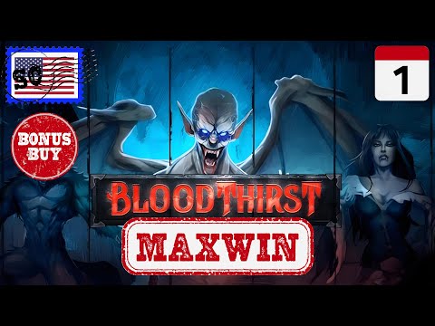 BLOODTHRIST 🩸🐺 | MAX WIN | 2024-05-02 | 1.00 SC | 10000x | BONUS BUY | STAKE US 🇺🇸 | EP1