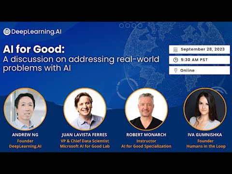 AI for Good: A discussion on addressing real-world problems with AI