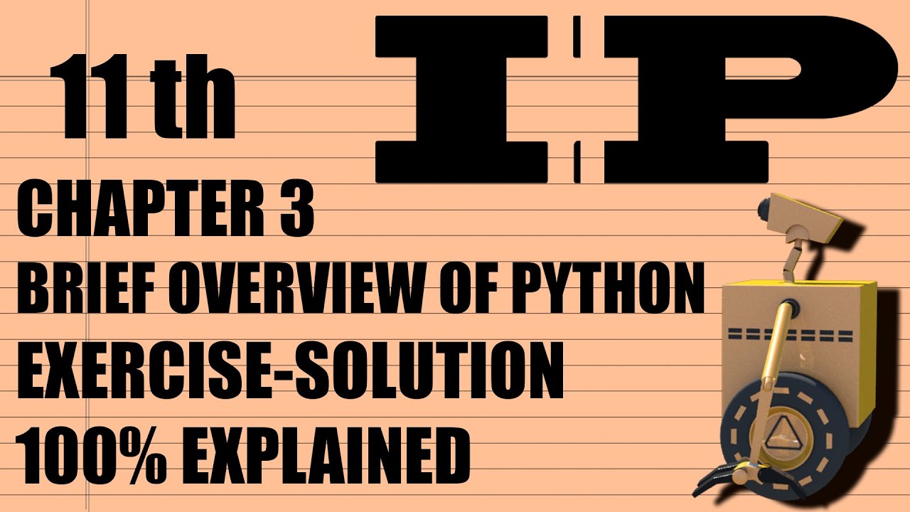 Class 11 IP Chapter 3 Complete Exercise 