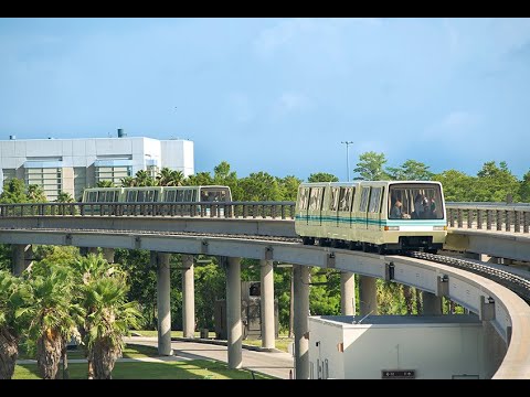 Orlando Airport Shuttle Gates 100-129 to The Main Terminal Retake 3