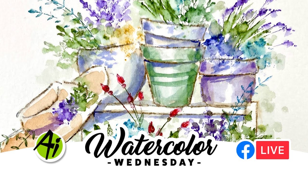 Ai Watercolor - New! Foundations Potting Bench
