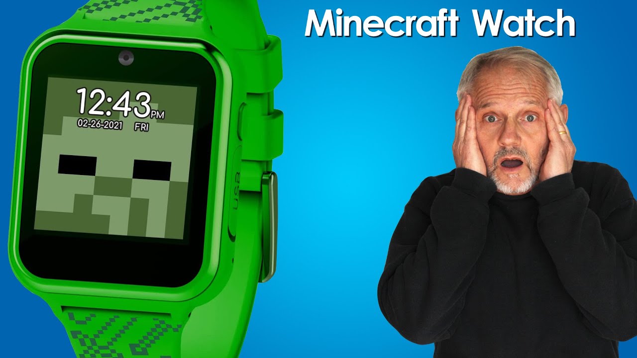 Features of the Minecraft Touchscreen Interactive Smart Watch