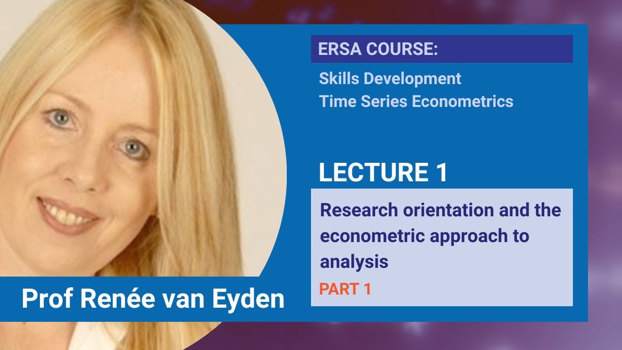 Lecture 1: Econometric Analysis and Fundamental Concepts