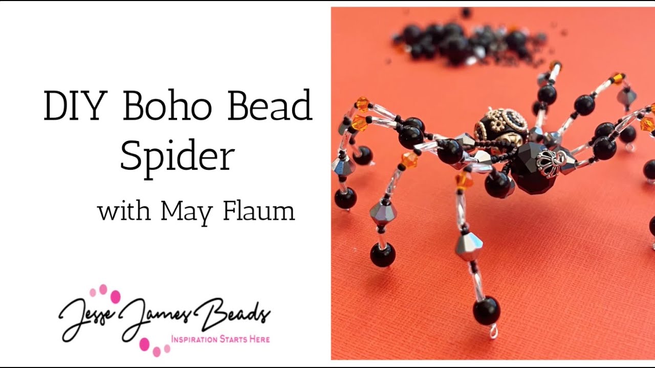 Create A Boho Beaded Spider Ft. Craft with May