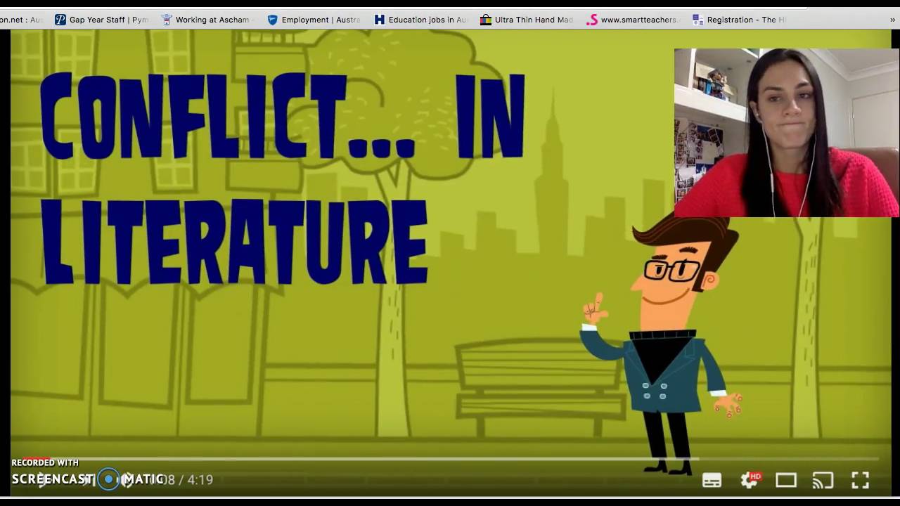 Introduction to conflict In flipped lesson 1