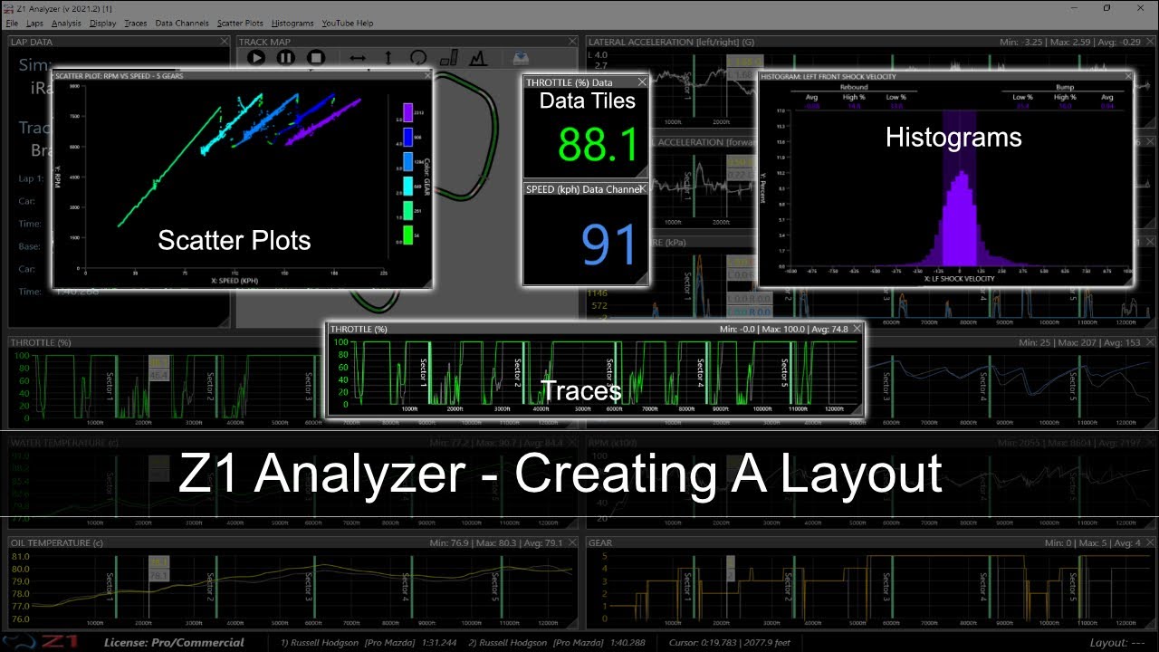 Z1 Analyzer - Creating a Layout