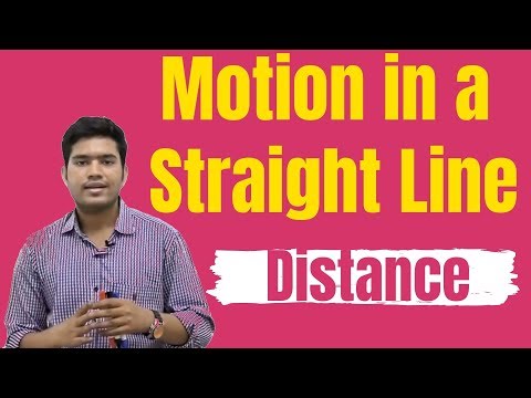 Class 11th - NEET physics - Distance : Motion in a Straight Line | NEET Preparation 2020 2021