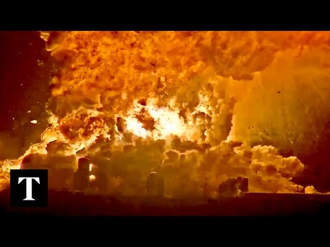 SpaceX Starship Explodes During Test Flight