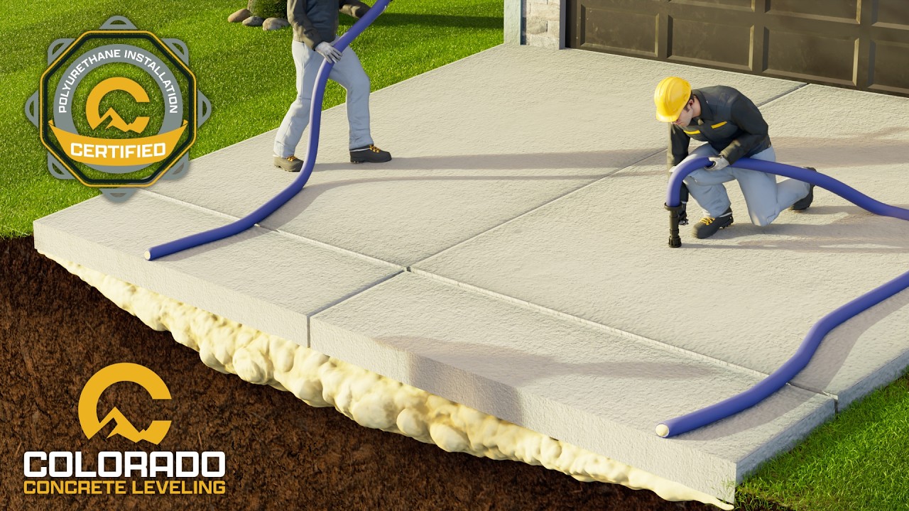 Concrete Repair, Raising, Leveling, & Replacement Services | Colorado Concrete Leveling