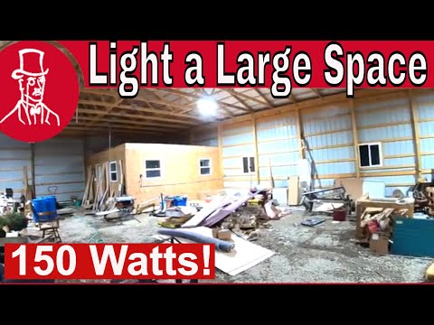 How to Light a Large Space - Grand Lumen UFO High Bay Light Review