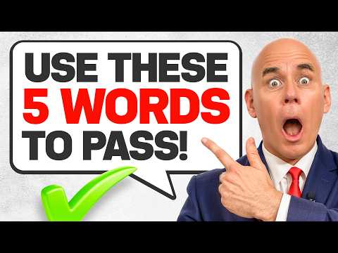 TOP 5 'POWERFUL WORDS' to USE in a JOB INTERVIEW! (SAY THESE WORDS to IMPRESS the INTERVIEWER!)