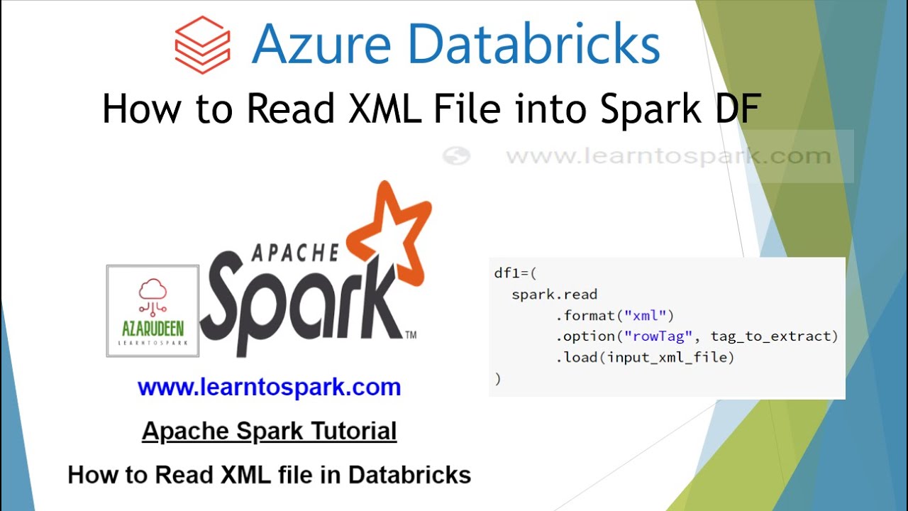 Apache Spark Read XML File in Azure Databricks