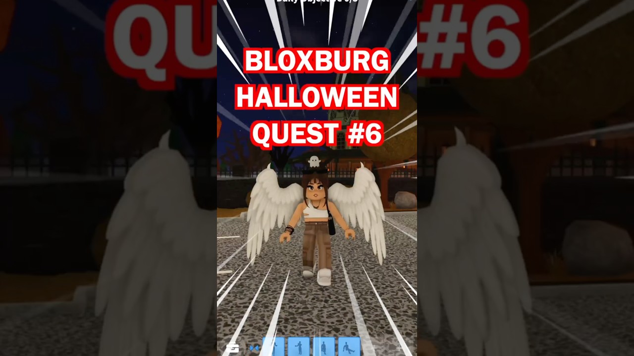 Quest 6: Bloxburg Halloween Update #bloxburg #bloxburgupdate #roblox #bloxburgquest #gaming