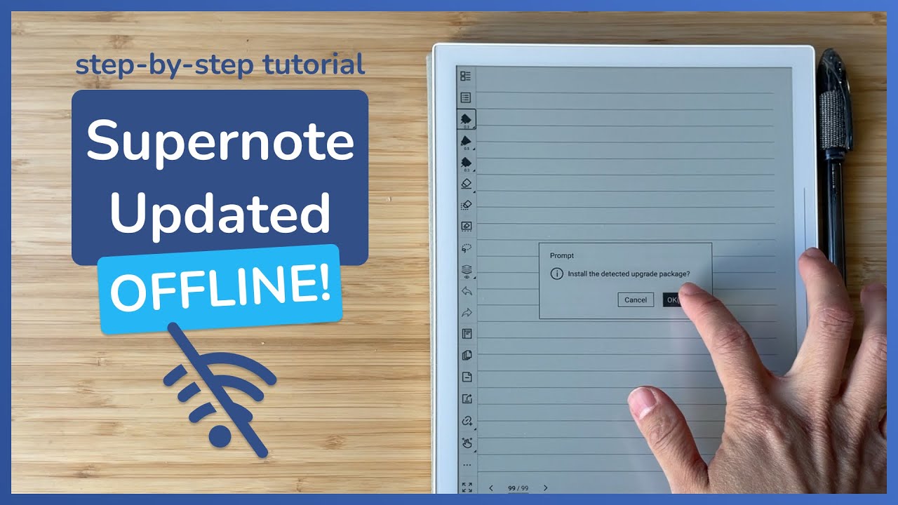 How to Update Your Supernote Offline | Tutorial