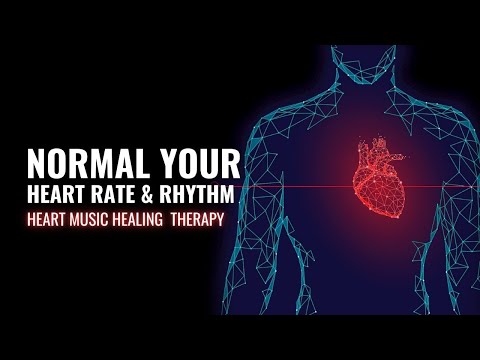 Strengthen Heart Muscles Naturally | Normal Your Heart Rate and Rhythm | Healing Heart Music Therapy
