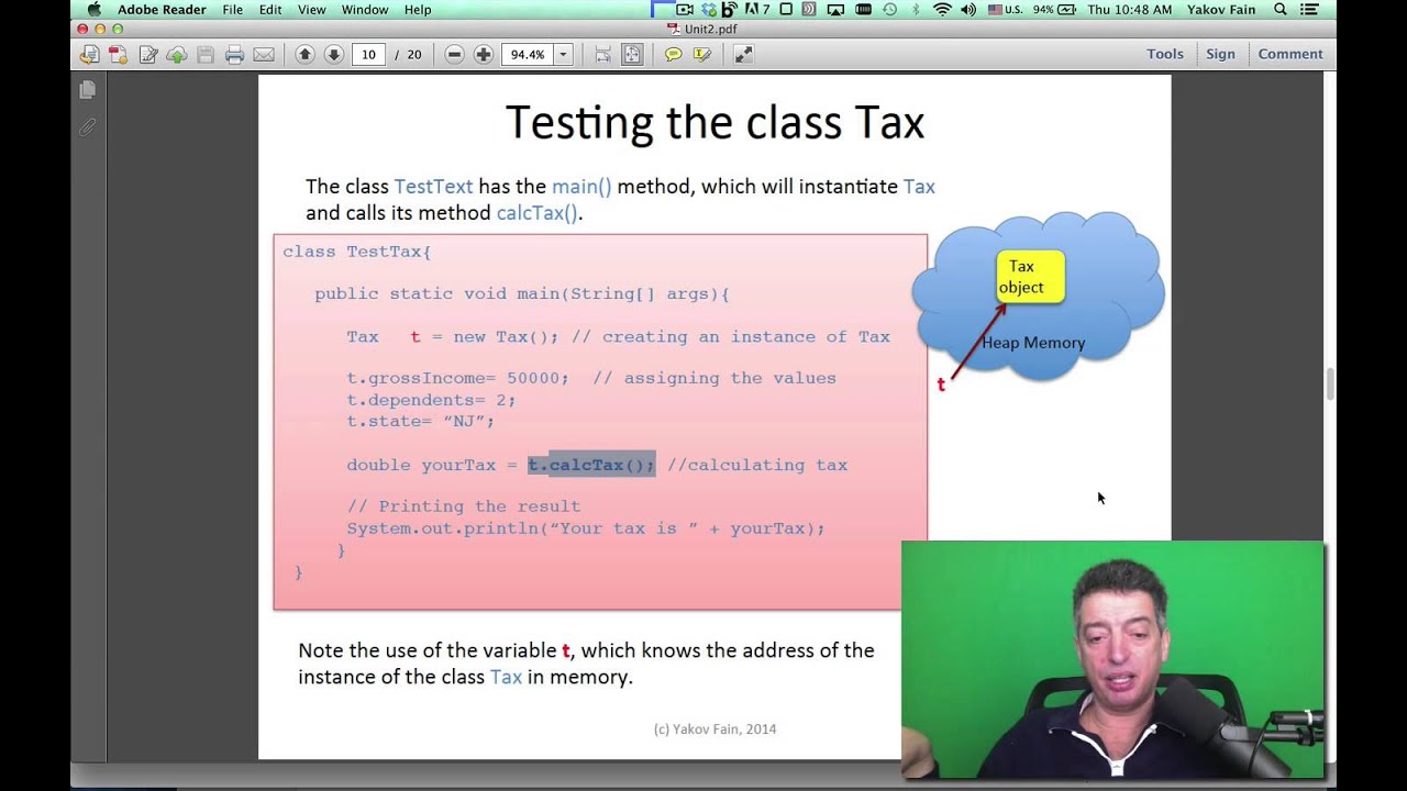 Intro to Java. Unit 2. Part 1. Intro to OOP