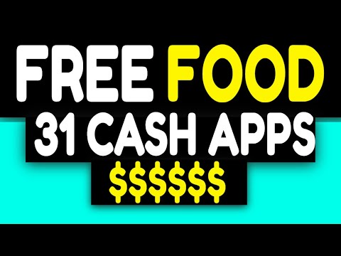 FREE FOOD APPS 2021 - 31 CASH APPS THAT WORK Make Money Online EASY CASH BACK APP