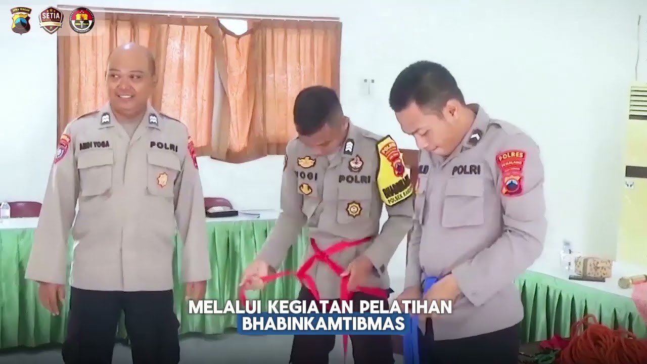 Latkatpuan Bhabinkamtibmas Polres Pemalang