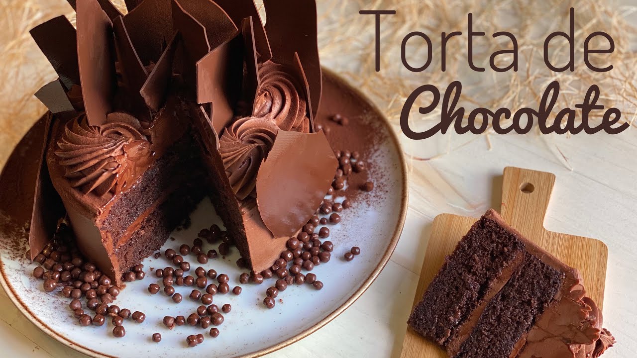 Moist and fluffy chocolate cake