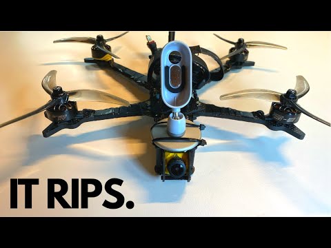 FPV Cycle CineGlide 5" Build Montage