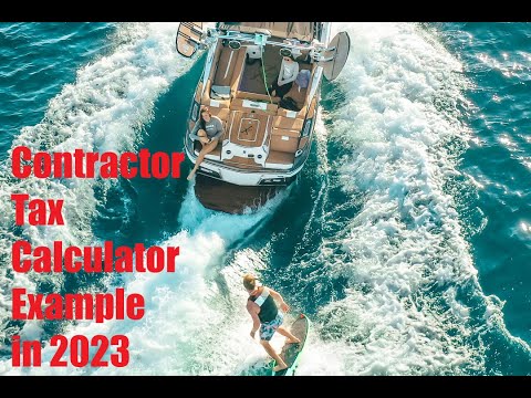 Contractor Tax Calculator Example in 2023