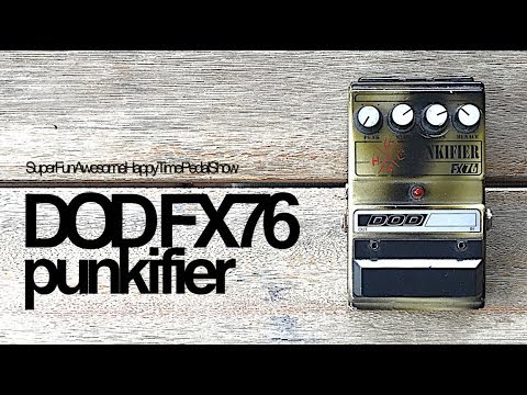 DOD Punkifier FX76 Overdrive And Fuzz Pedal - Jason Lamb | Reverb UK