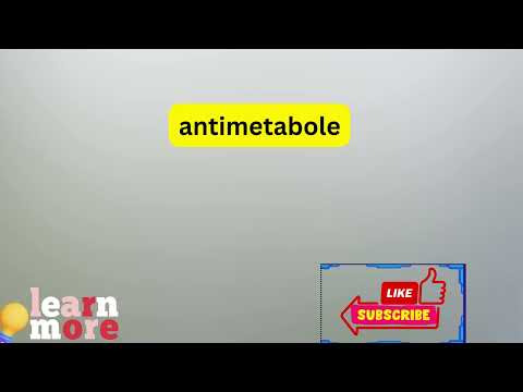 How to Pronounce antimetabole