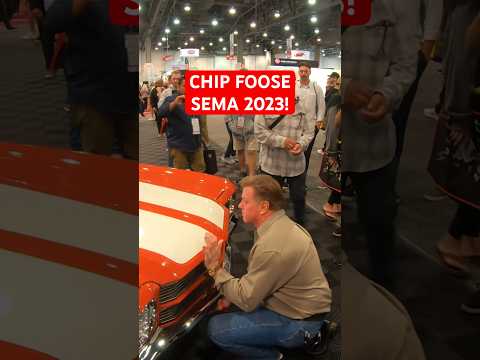 CHIP FOOSE '70 Chevelle Motor Reveal at SEMA 2023! #chipfoose #sema #chevelle