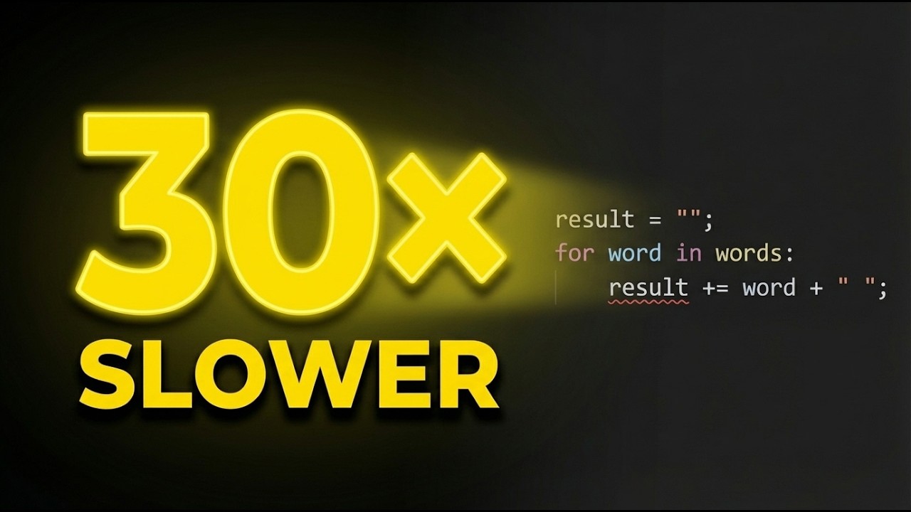 7 Python Mistakes Making Your Code 30× Slower (Fix Them Now)