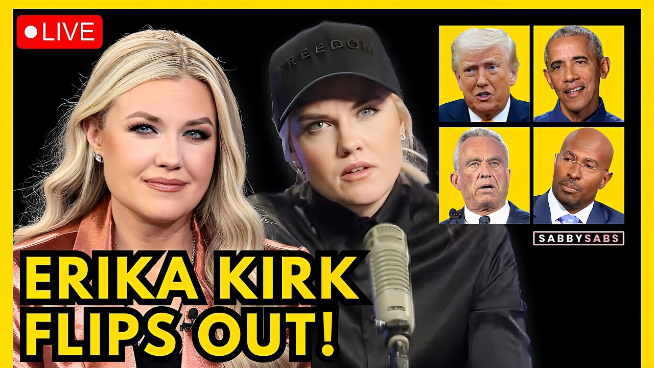 ERIKA KIRK FLIPS OUT, TRUMP OIL SURGE, OBAMA CONFRONTED, RFK PALANTIR, VAN JONES ATTACKS HASAN PIKER