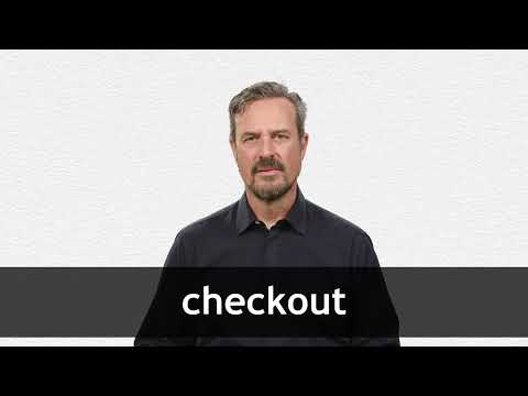 CHECKOUT definition and meaning | Collins English Dictionary