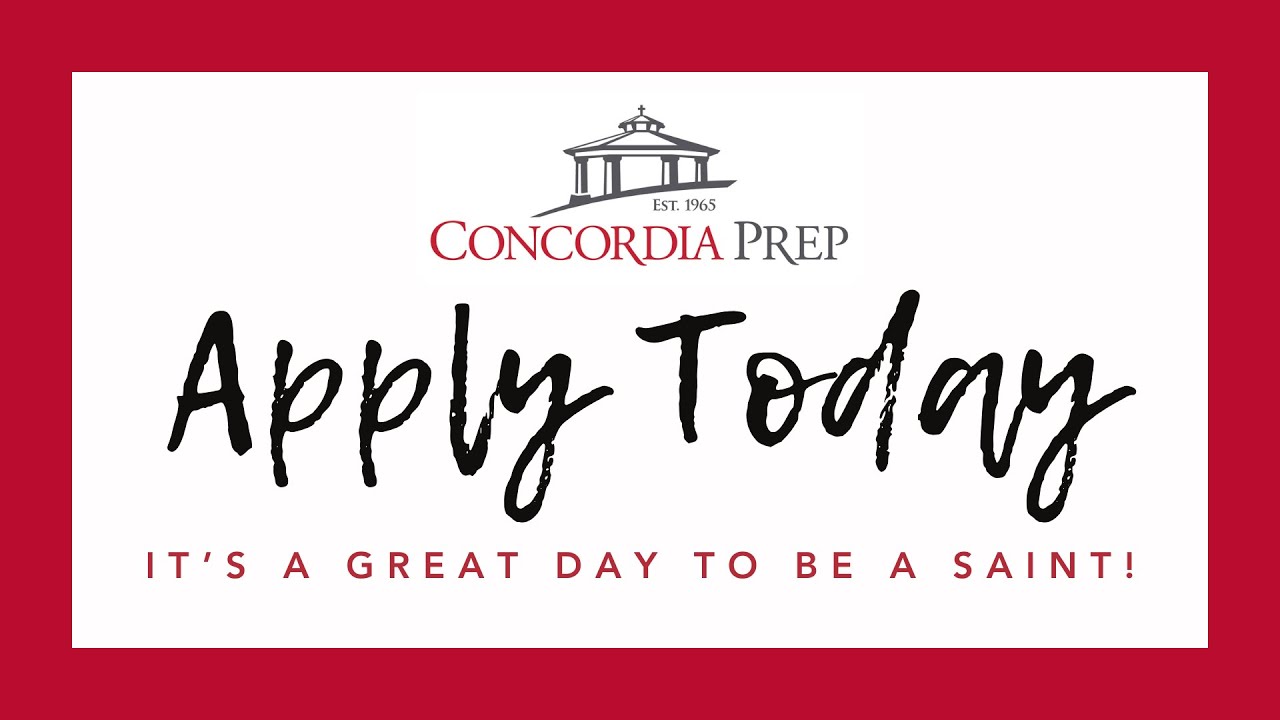 Come Visit Concordia Prep!