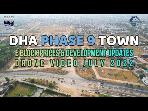 DHA Lahore Phase 9 Town | Plot File Prices | Development News | Map ...