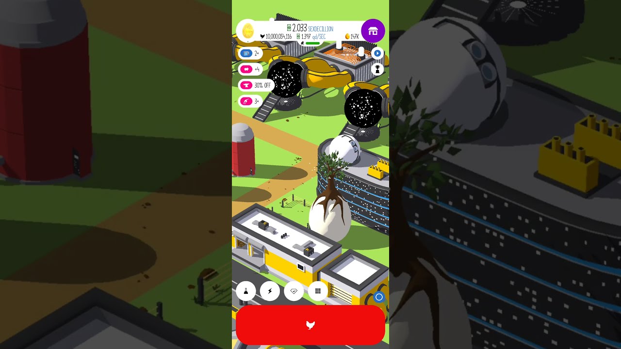 Getting the 10B Enlightenment Trophy on Egg Inc without an Upgrade (Pro) Permit