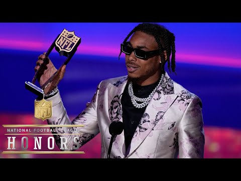 Justin Jefferson Wins Offensive Player of the Year Award | 2023 NFL Honors