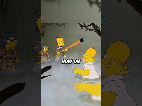 Bart's Wisdom Took Over Homer