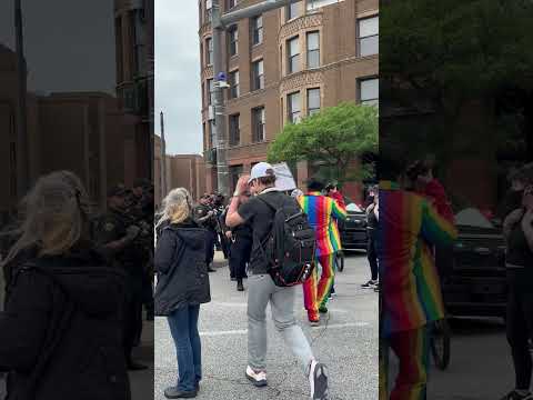 Anti-Trump ‘No Kings’ protesters have heated confrontation with police