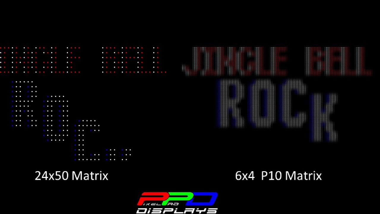 Bobby Helms - Jingle Bell Rock: xLights Matrix Sequence