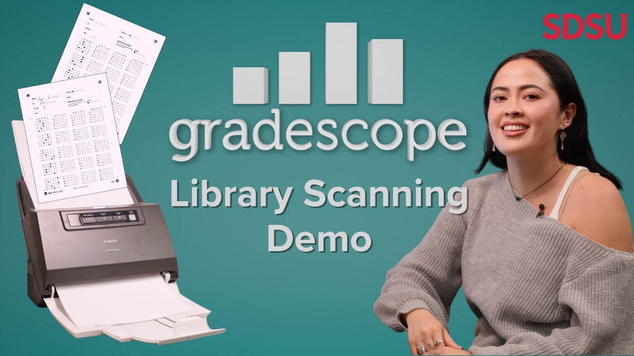 SDSU Gradescope Scanning Tutorial | Library ITS Help Desk