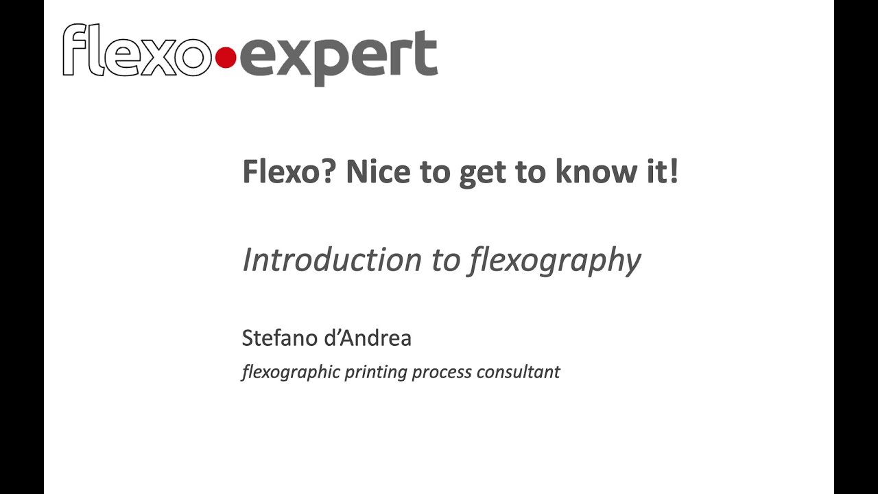 Basic Training in Flexography [trailer]