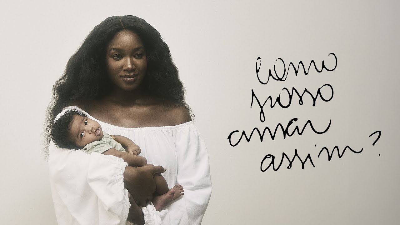 Iza mostra o rosto da filha, Nala, pela primeira vez em clipe; assista ...