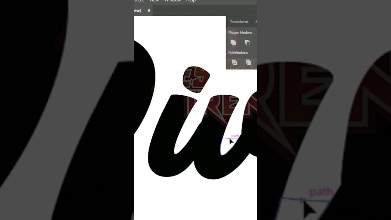 Illustrator text tutorial shorts #short #shortvideo #shorttutorials #illustratorshorts