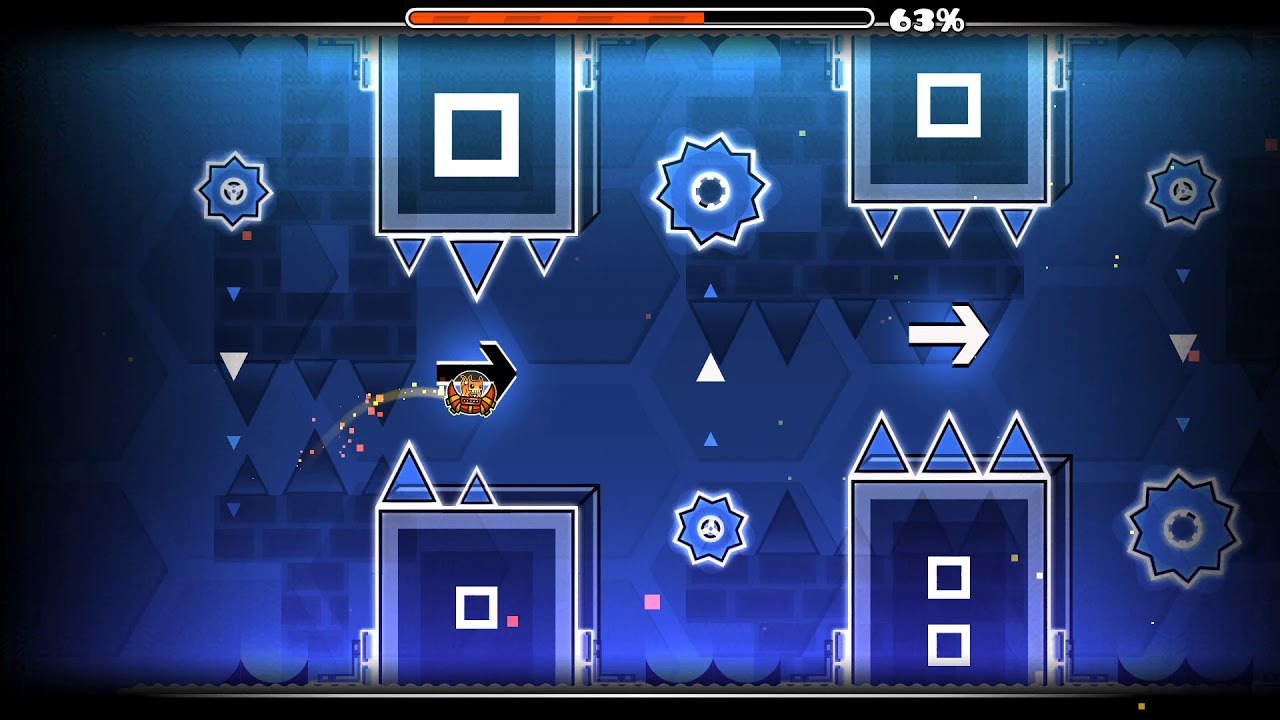 Geometry Dash- [Medium Demon] Just Processing by JustBasic (All coins)